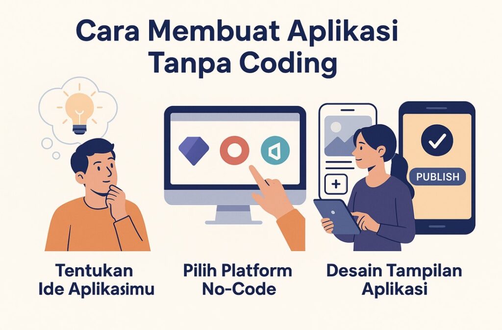 Cara Membuat Aplikasi Tanpa Coding | Gampang & Bisa Sendiri!